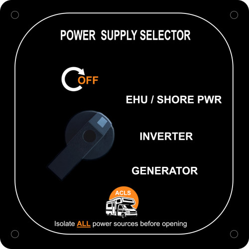 4 POSITION MAINS (220v) CHANGEOVER SWITCH